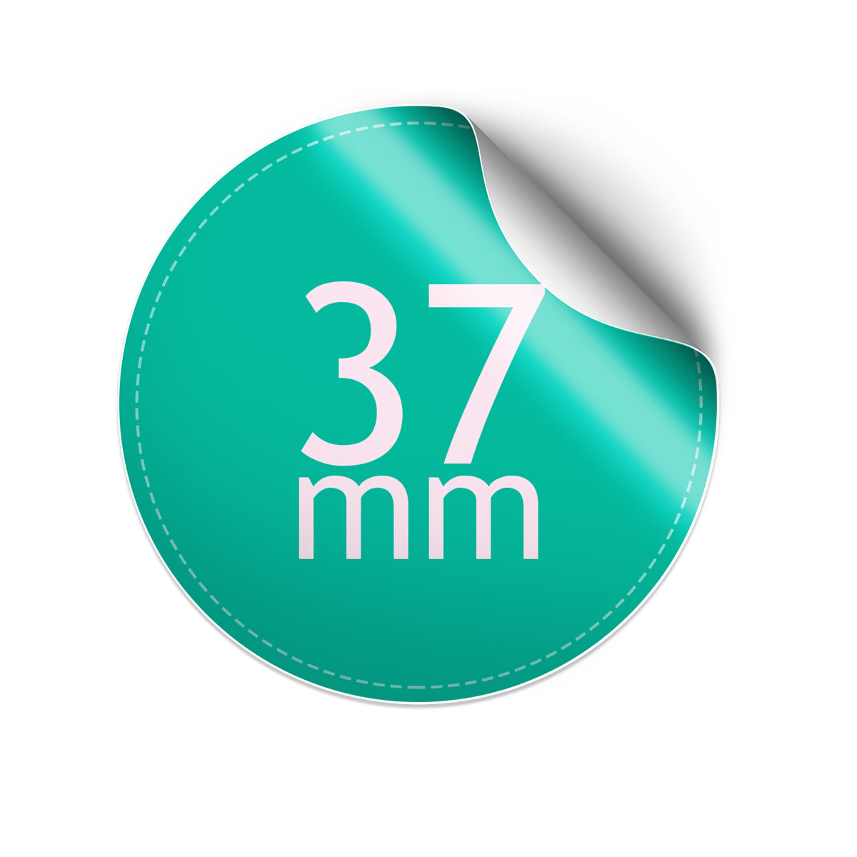 37mm Circular Labels and Stickers on A4 Sheet — Print Stuff