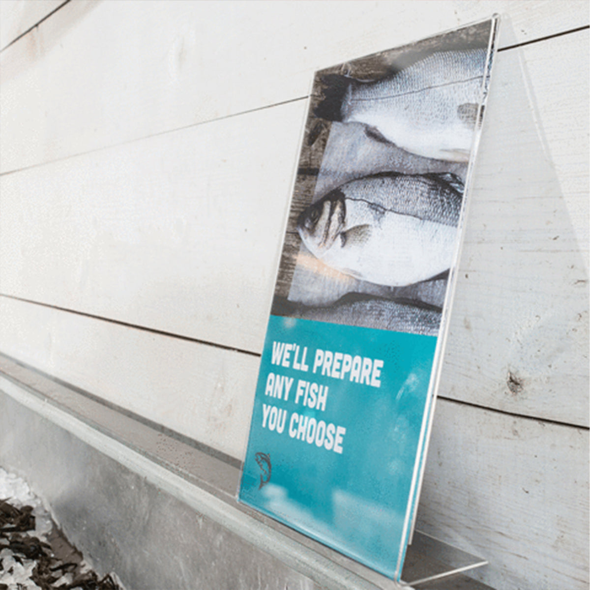 L Shape Poster Display Portrait — Print Stuff