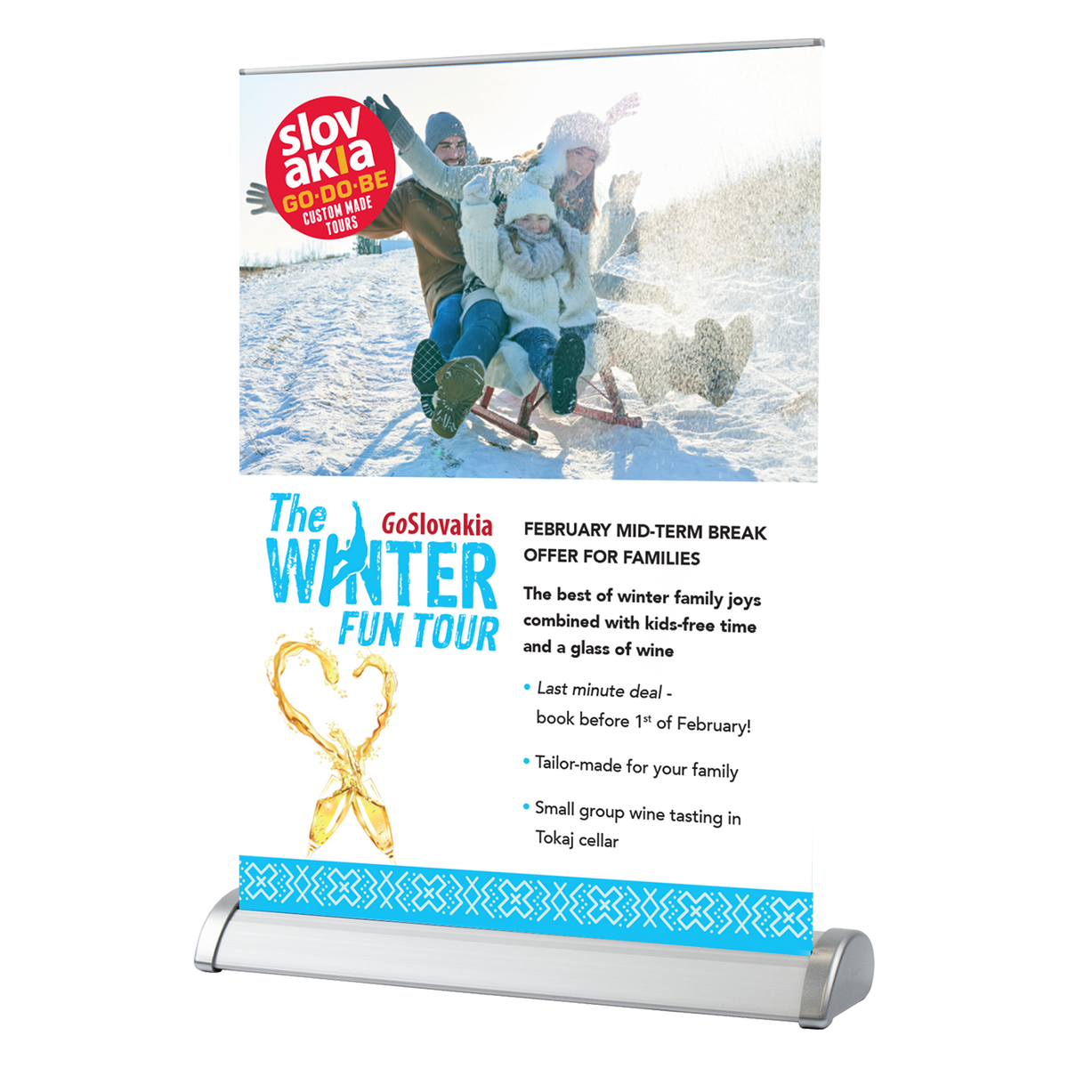 A3 Desktop Roll Up Banner — Print Stuff