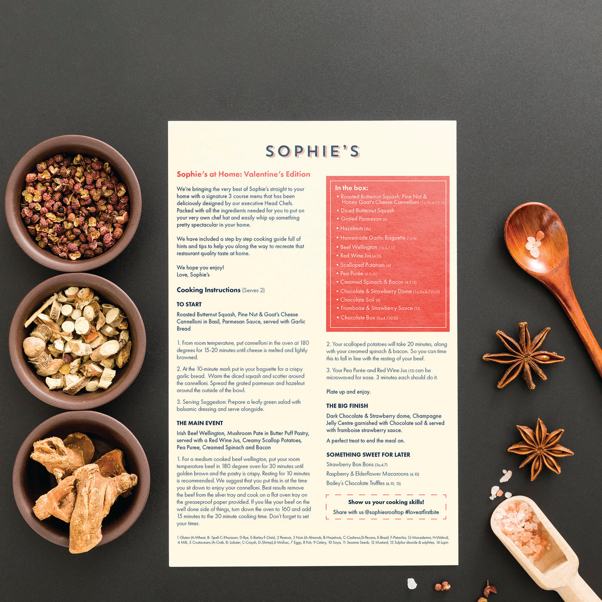 A3 Menus Gloss Laminated — Print Stuff